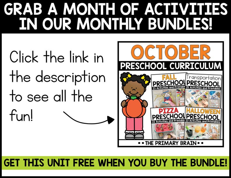Transportation Preschool Activities: Ages 3-5 Curriculum and Lesson ...