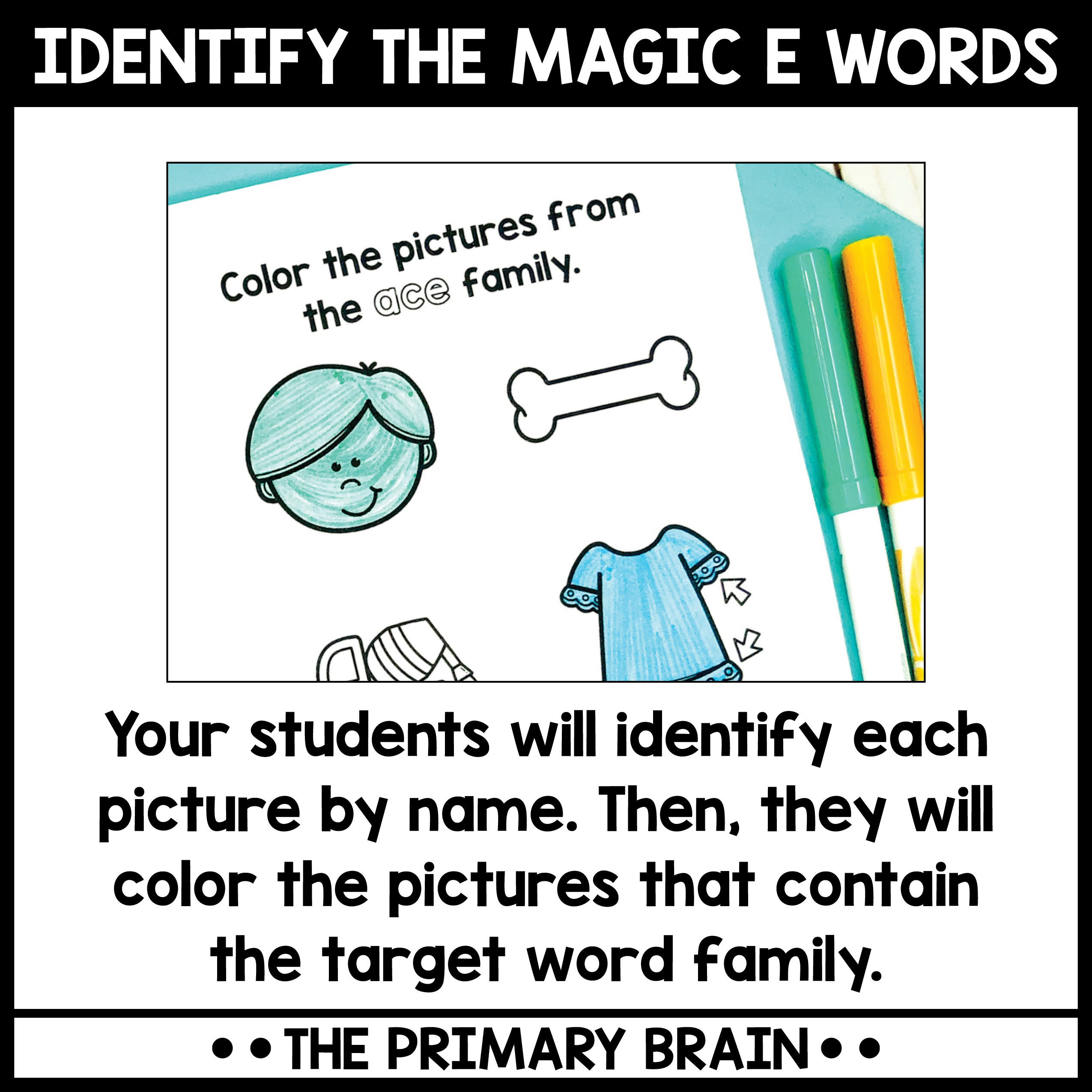 CVCE Words Printable Books Magic E Stories for Teaching Reading and ...