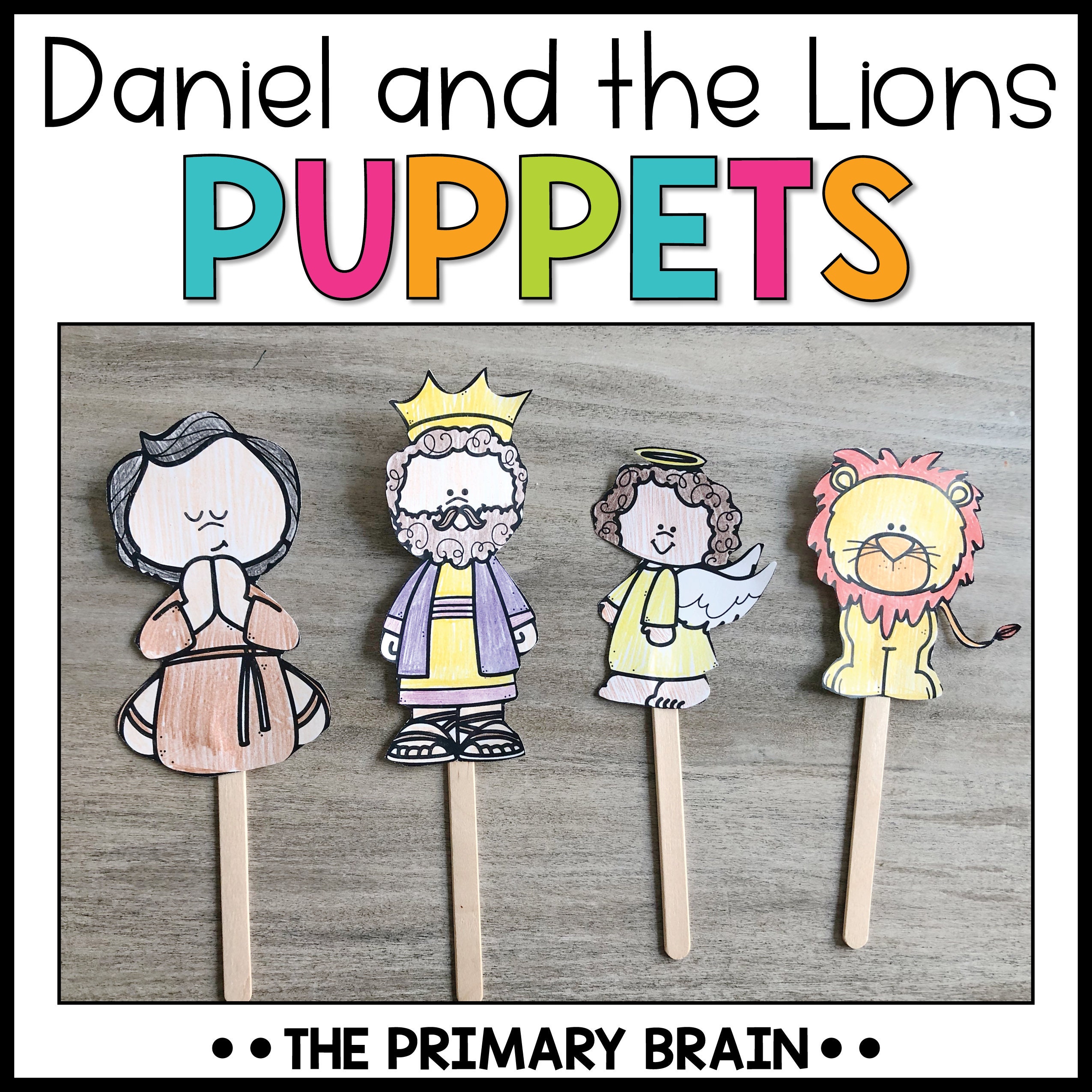 Daniel and the Lions Bible Lesson: Kids Activities & Printables ...