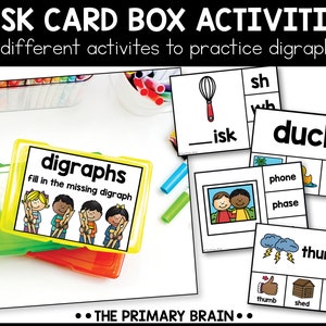 Digraphs Phonics Skills Bundle, Hands-on Independent Practice for ...