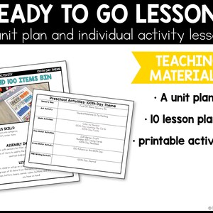 100th Day of Preschool Activities | 100 Days of School Daycare Lesson ...