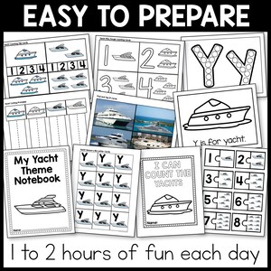 Toddler School Lesson Plans | Letter Y Themed Activities | Homeschool ...