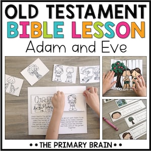 Adam and Eve Bible Story Sunday School Lesson Plans Bible Class ...