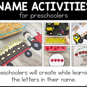 Preschool Curriculum: Lesson Plans & Activities for Ages 3-5 - Etsy