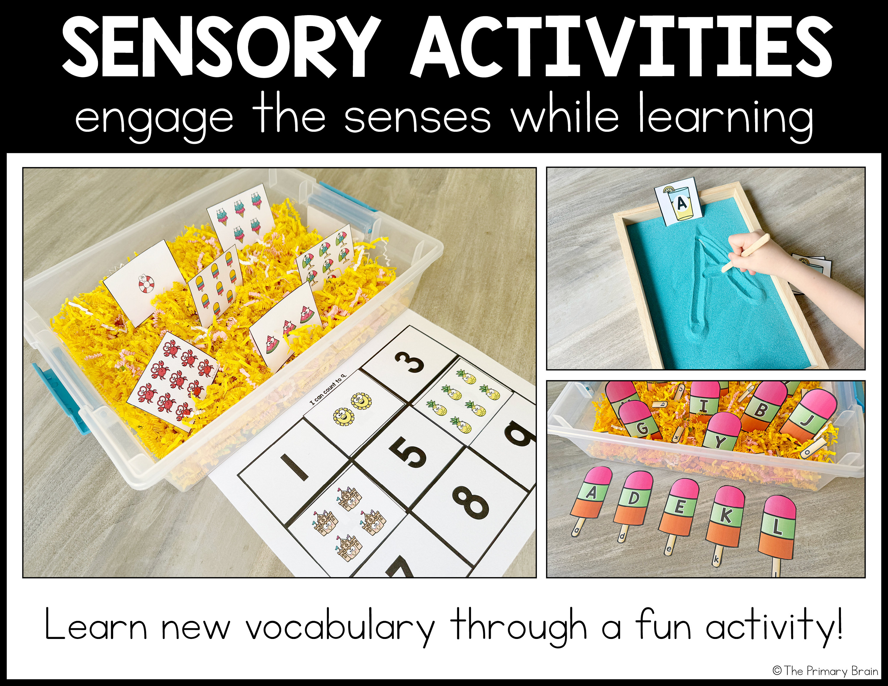 Summer Themed Preschool Activities Pre-k Homeschool Preschool ...