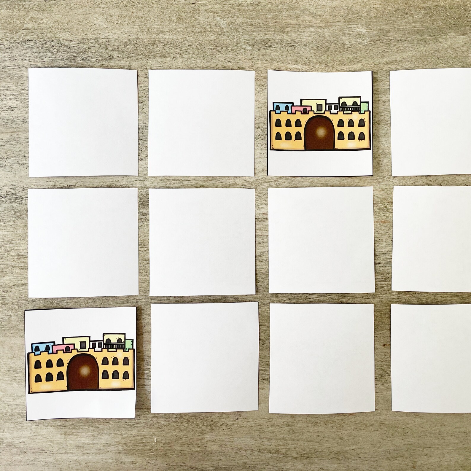 Joshua and the Battle of Jericho Bible Lesson: Cut & Paste Activity ...