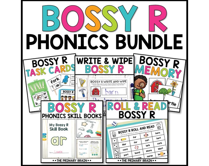 Bossy r Classroom Anchor Chart - Etsy UK