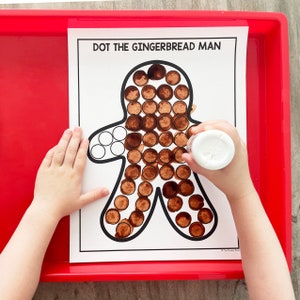Gingerbread Toddler Activities | Tot School Lesson Plans | Christmas ...
