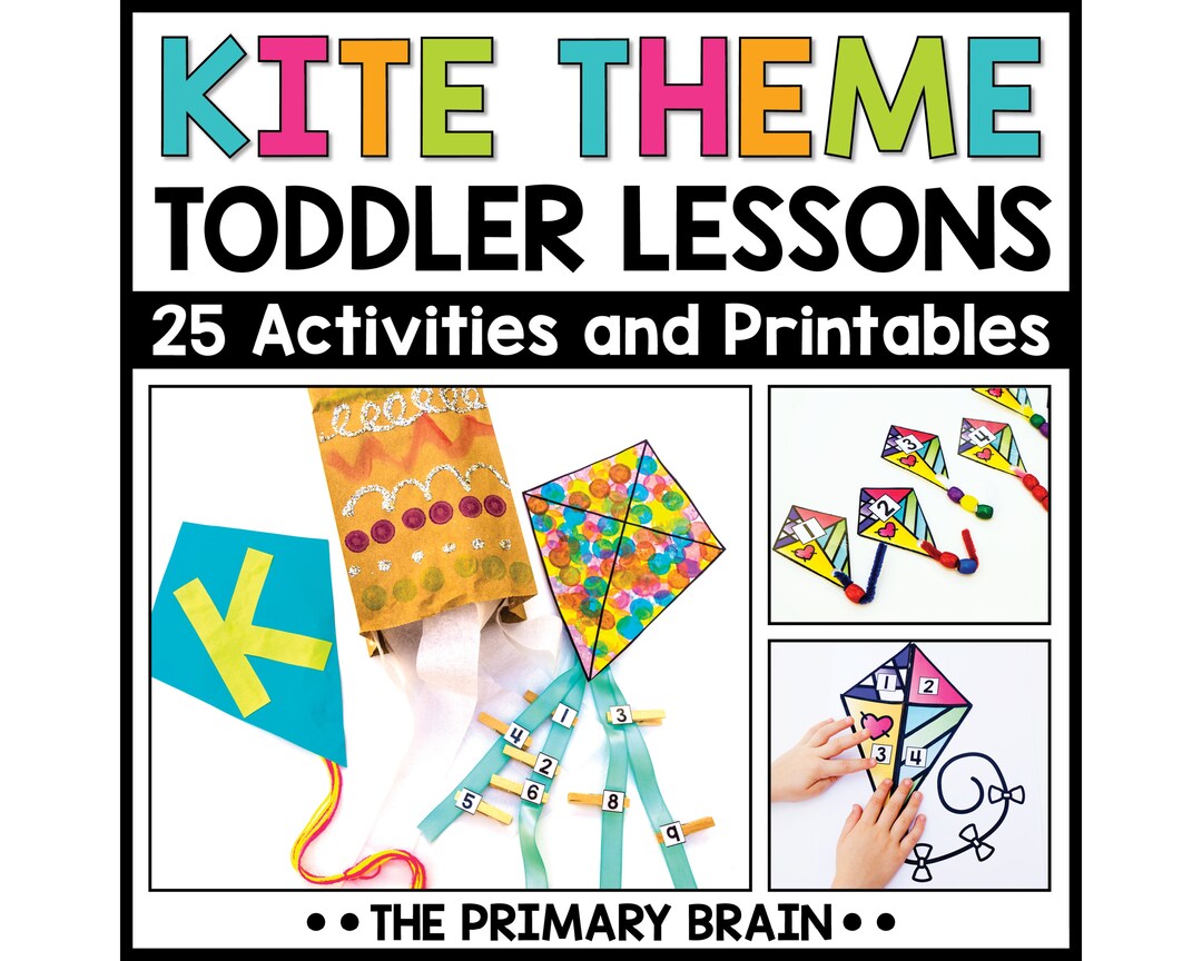 Kite Toddler Activities: Homeschool Preschool Curriculum and Lesson ...