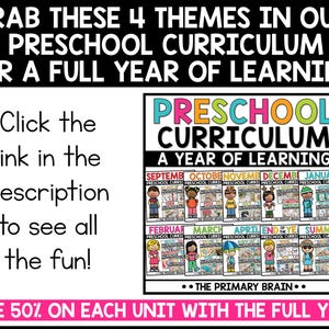 March Preschool Curriculum Lesson Plans and Winter Activities for Kids ...