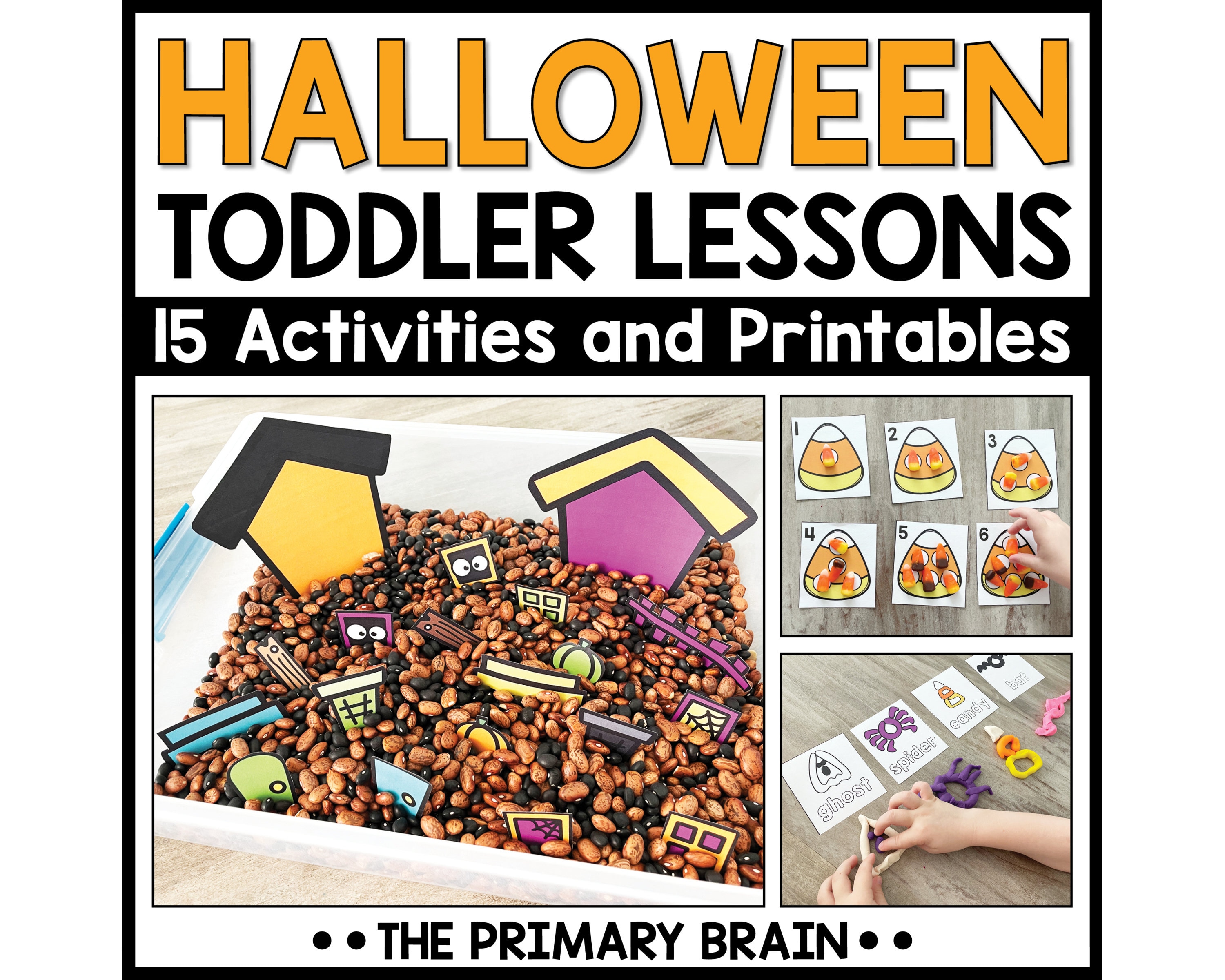 Halloween Toddler Activities: Preschool Curriculum and Lesson Plans ...