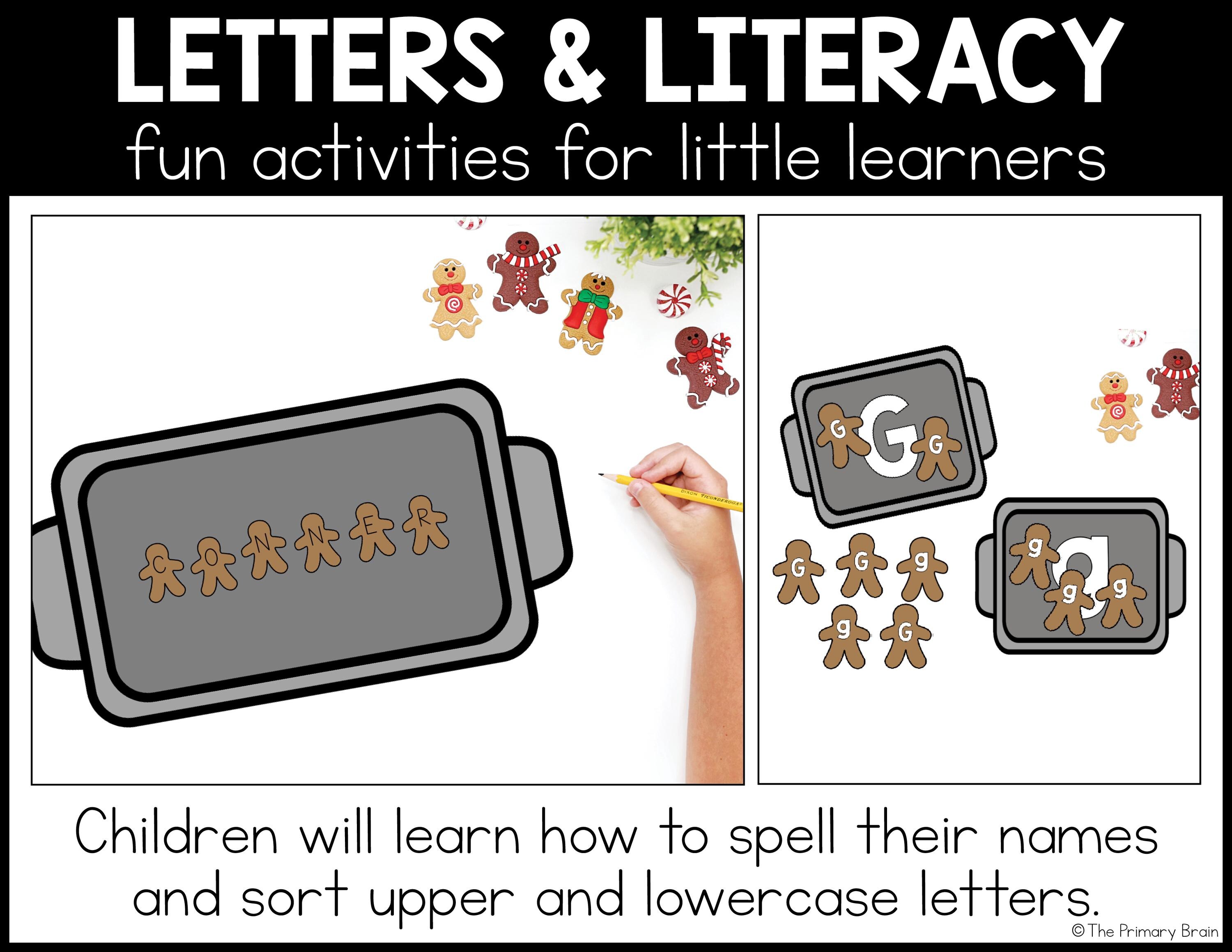 Gingerbread Preschool Curriculum: Christmas Activities & Lesson Plans ...