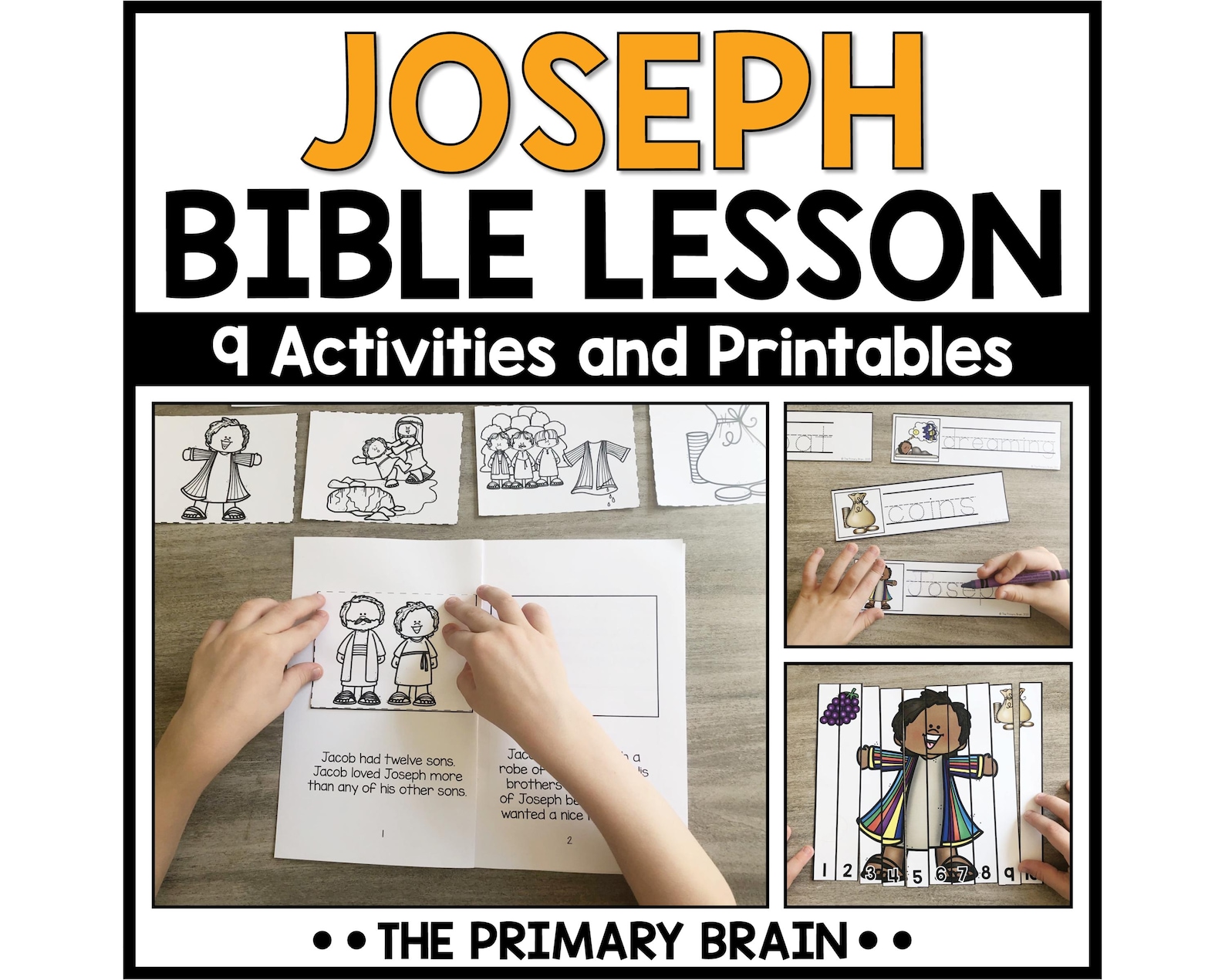 Joseph and the Colorful Coat | Sunday School Lesson Plans | Bible Class ...