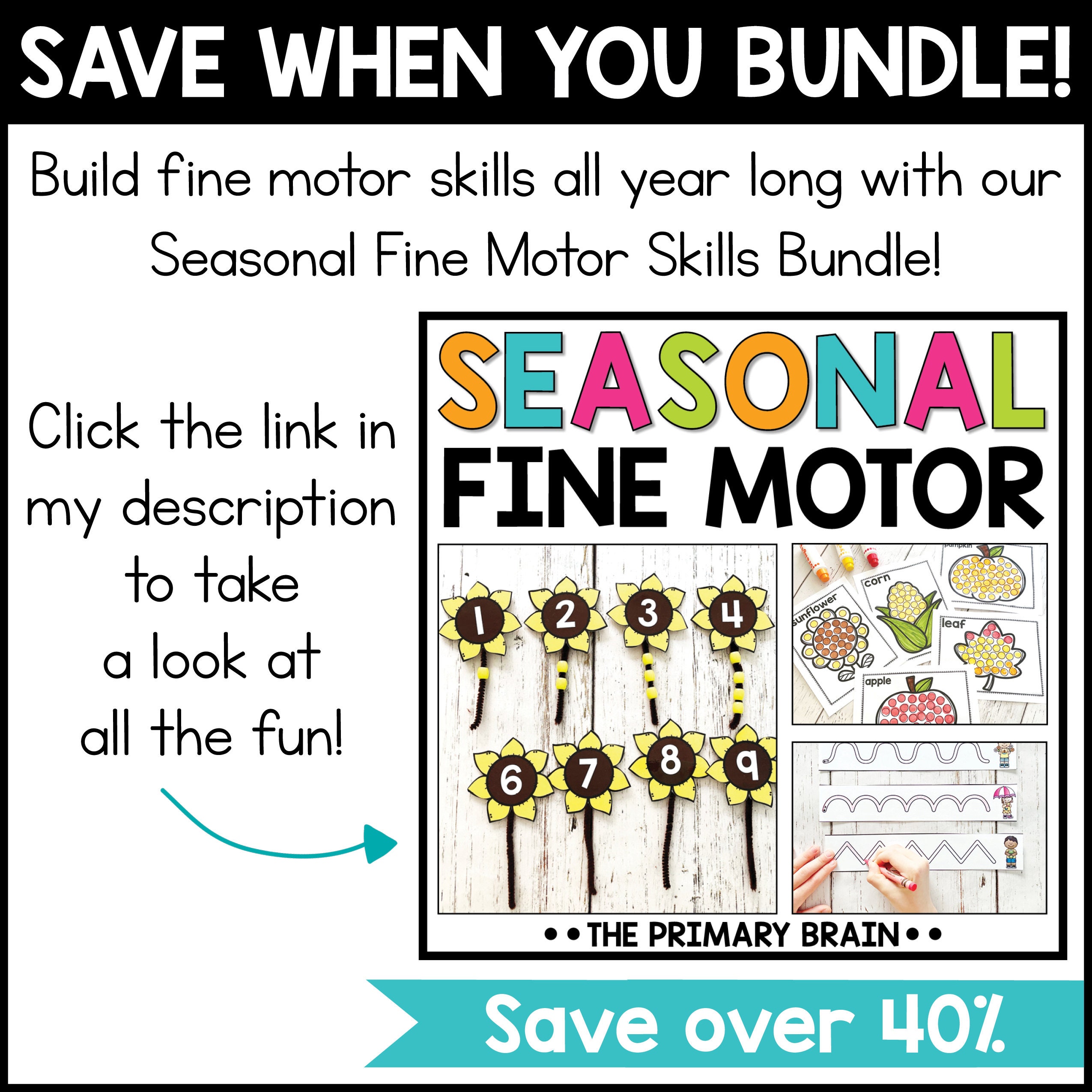 Summer Fine Motor Skills Activities | Homeschool and Classroom Centers ...