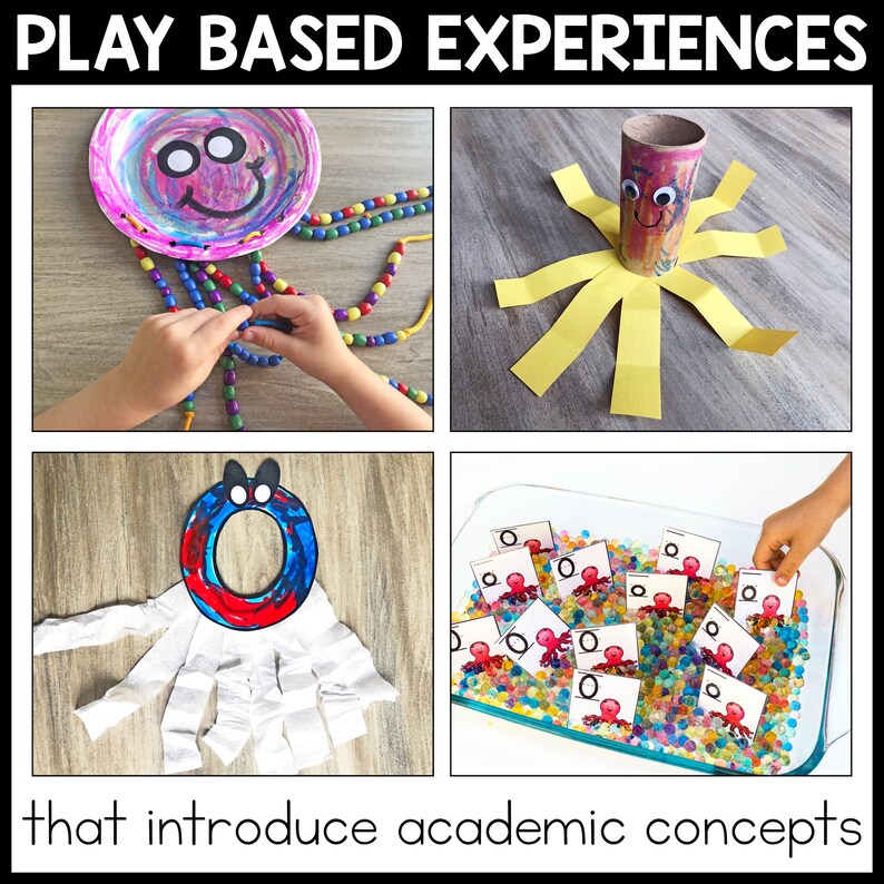 Octopus Toddler School Lesson Plans | Homeschool Preschool Curriculum ...