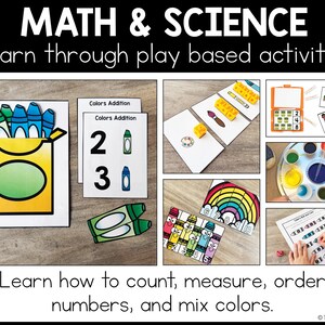 Color Names Preschool Activities: Prek Lesson Plans and Curriculum ...