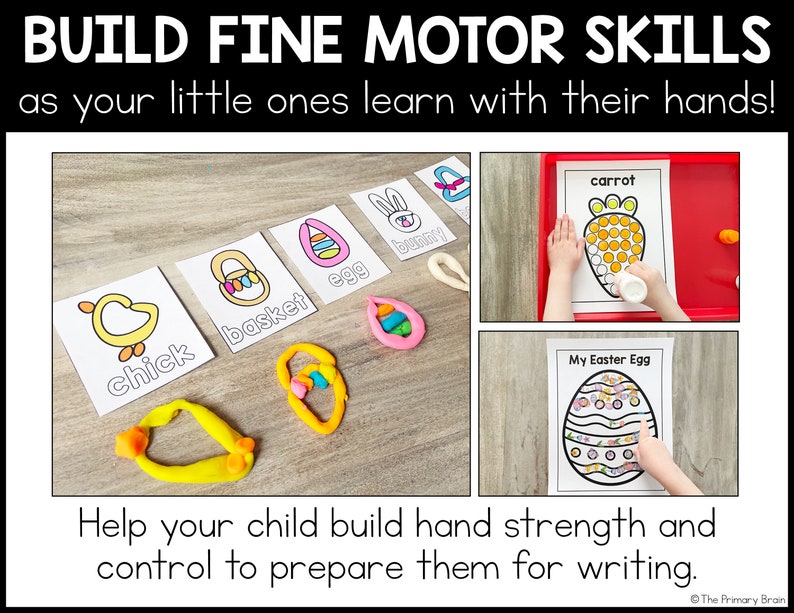 Easter Toddler Activities: Spring Preschool Curriculum for March and ...