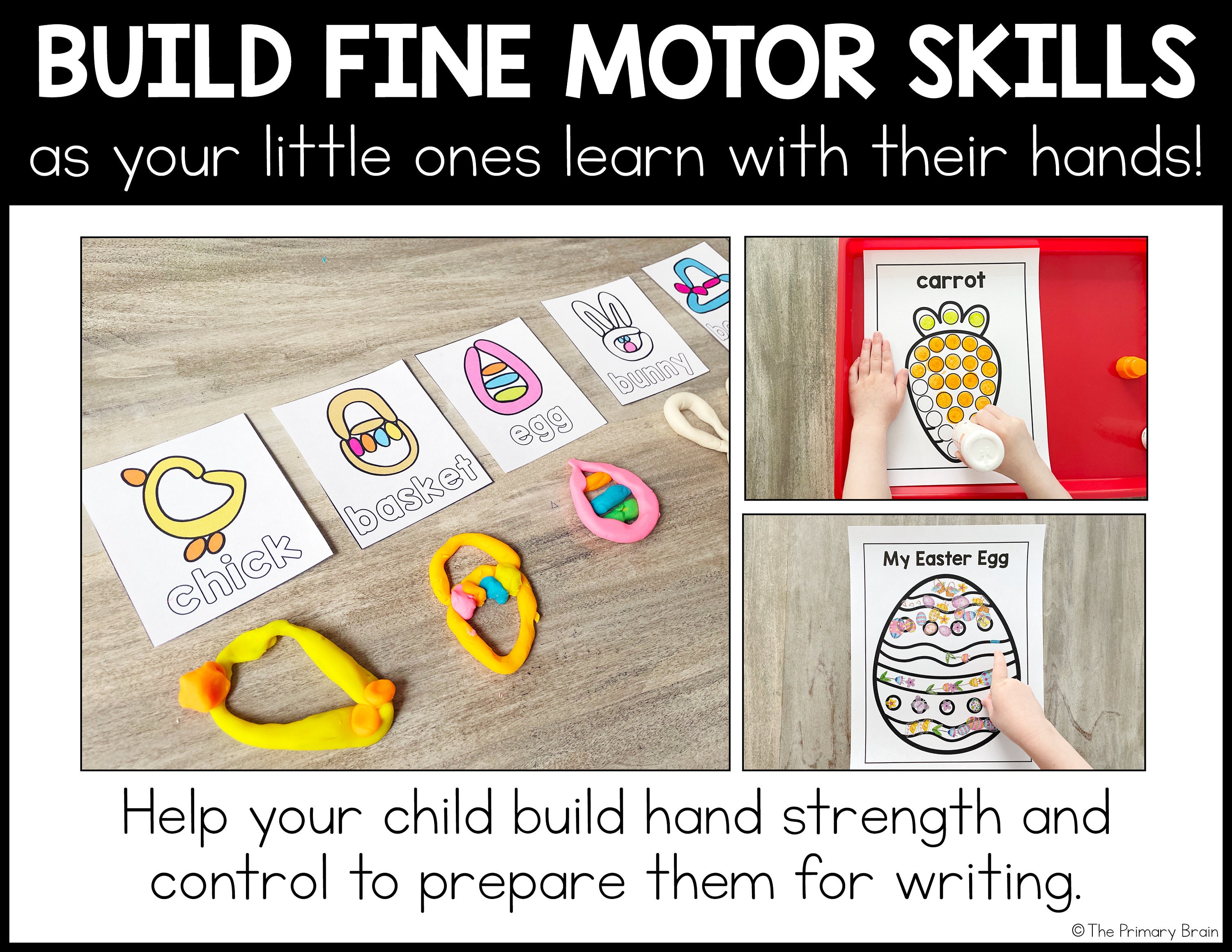 Easter Toddler Activities: Spring Preschool Curriculum for March and ...
