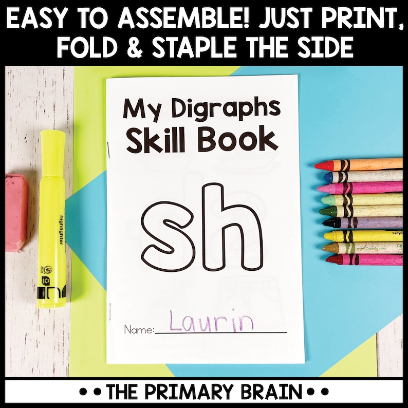 Digraphs Printable Books | Stories for Teaching Reading and Fluency ...