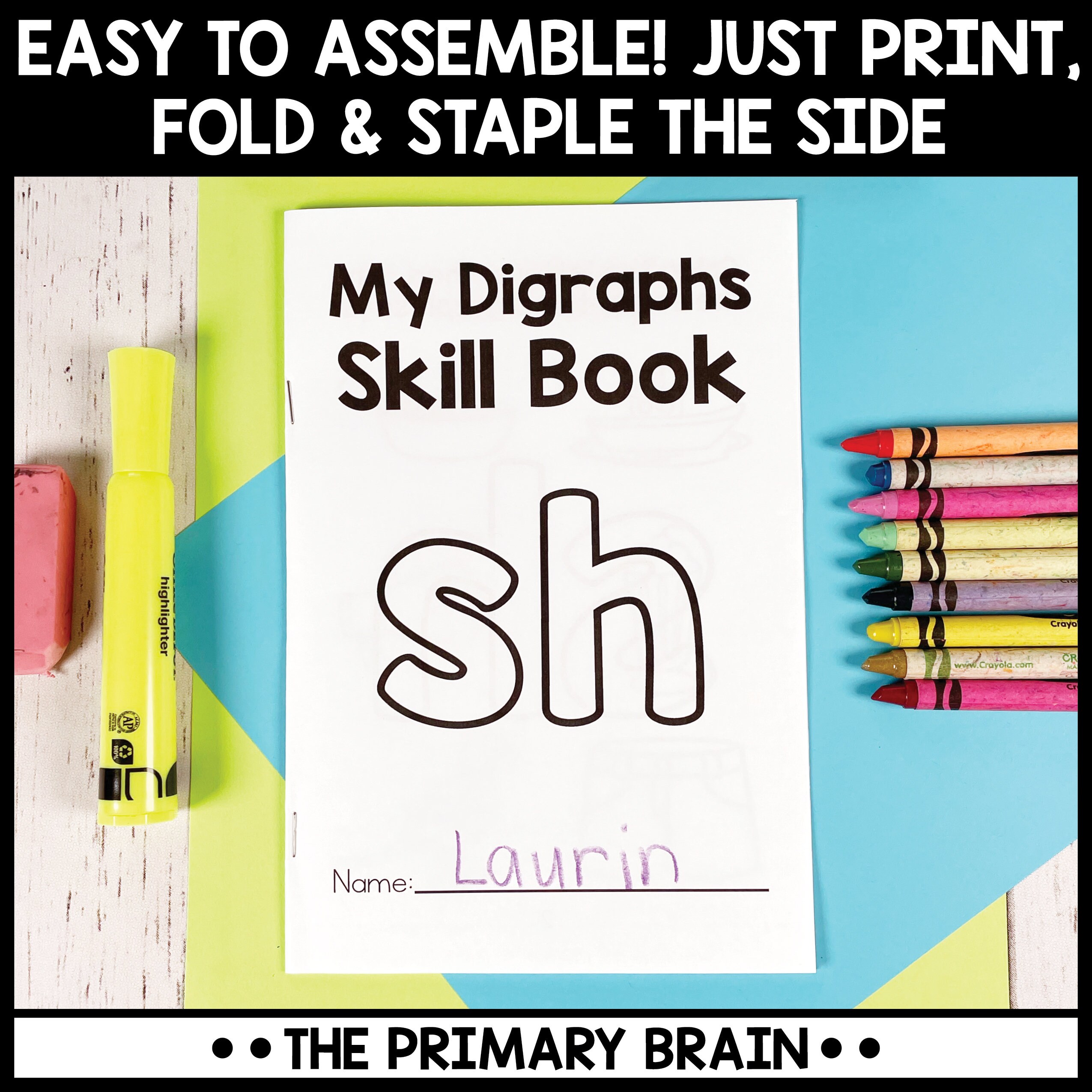 Digraphs Printable Books | Stories for Teaching Reading and Fluency ...