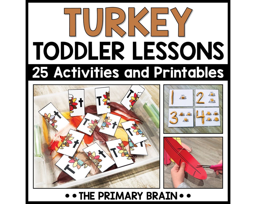 Turkey Toddler Activities | Tot School Lesson Plans | Homeschool ...