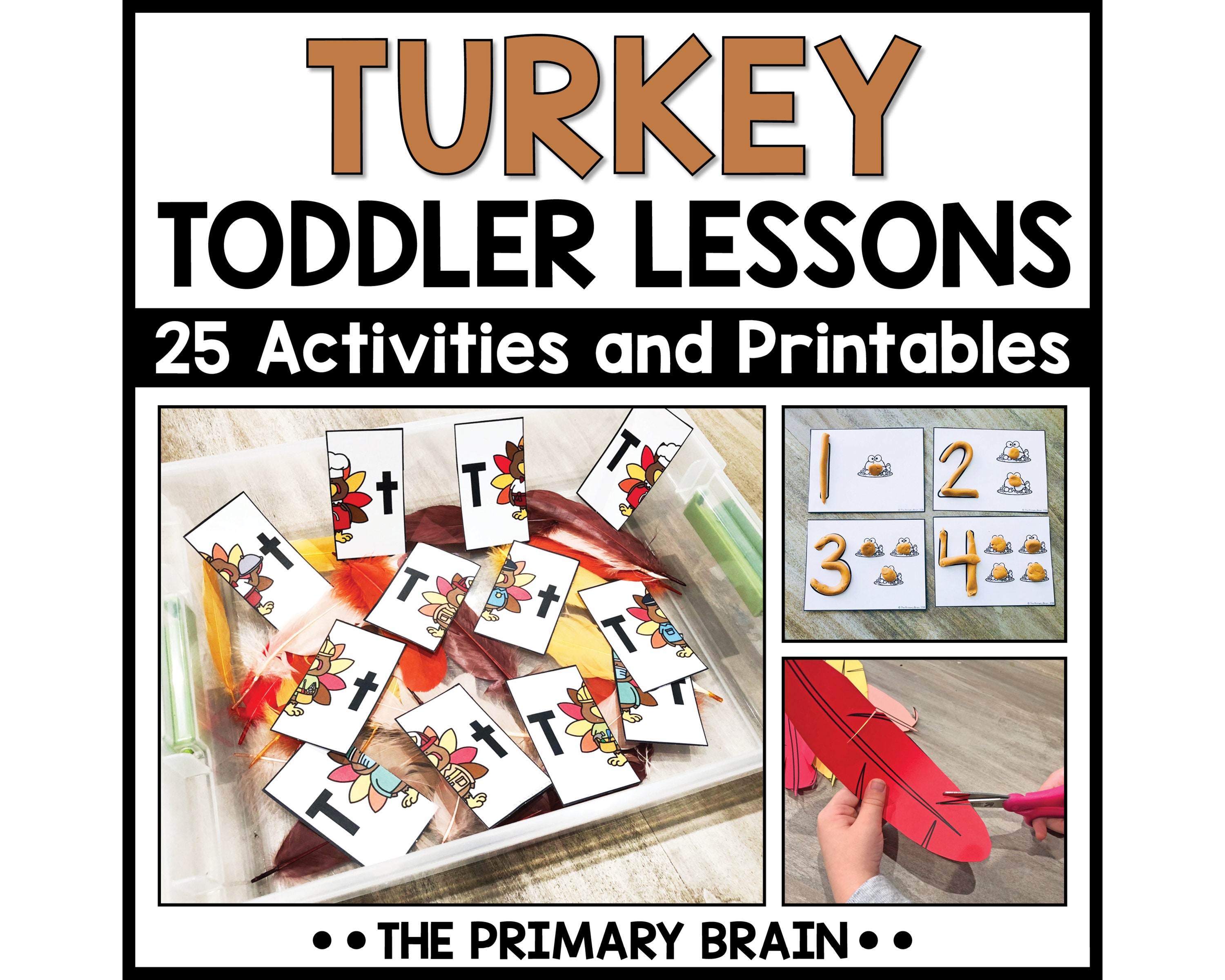 Turkey Toddler Activities | Tot School Lesson Plans | Homeschool ...
