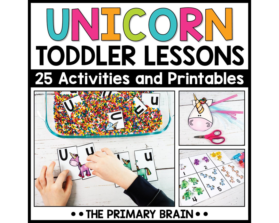 Unicorn Toddler School Lesson Plans | Homeschool Preschool Curriculum ...