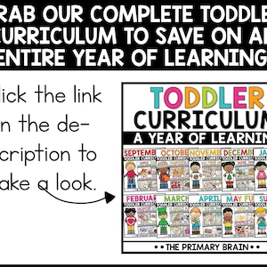October Toddler Activities Bundle: Preschool Curriculum and Lesson ...