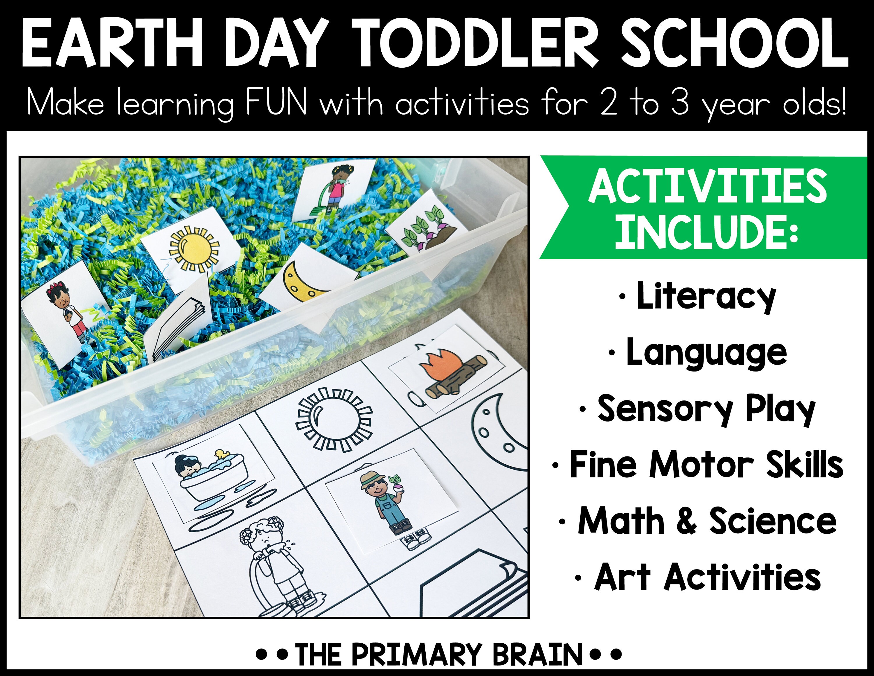 Earth Day Toddler Activities Tot School Science Lesson Plans Homeschool ...