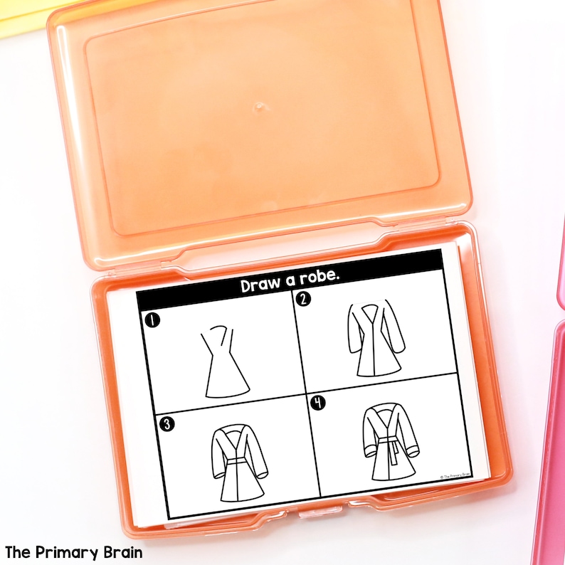 Directed Drawing Task Cards | Learn to Draw Printable Activities ...