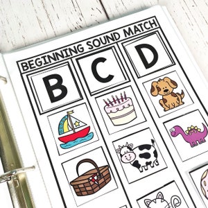 Alphabet Binder for Kids | Phonics Activities | Homeschool Curriculum ...