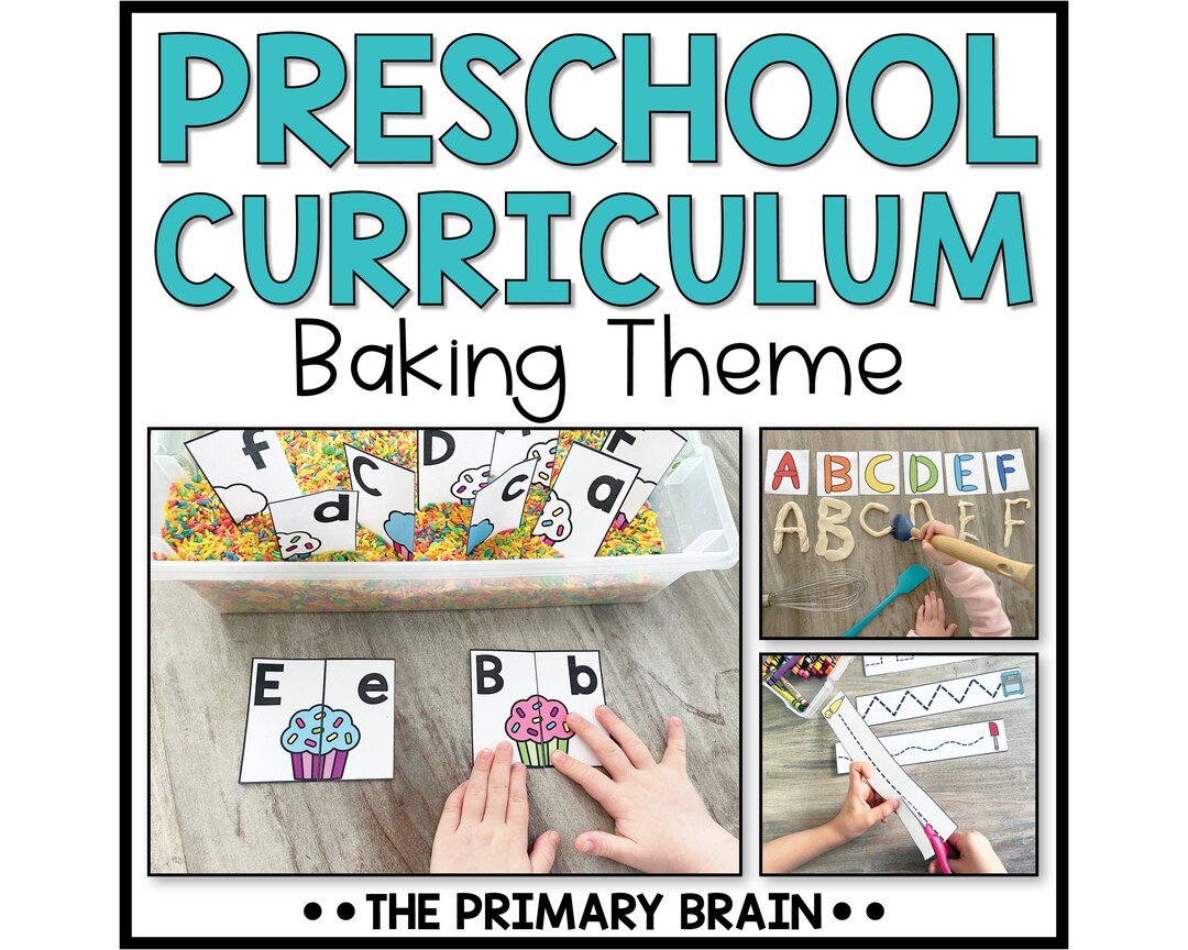 Baking Themed Preschool Activities Pre-k Homeschool Preschool ...