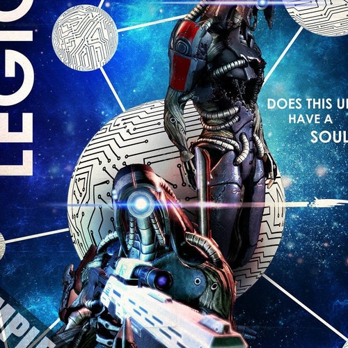 Mass Effect Citadel Poster Fan Art - Etsy