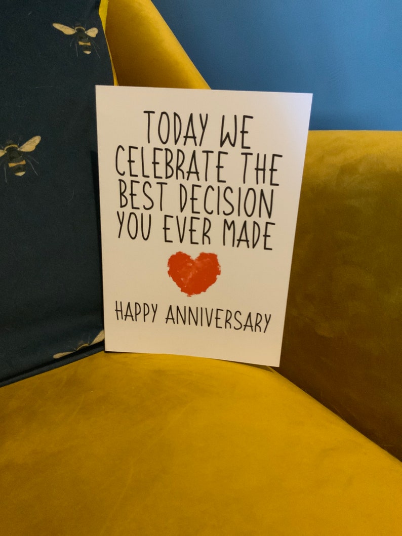 Funny Anniversary Card Wife Husband Boyfriend Girlfriend Etsy Funny Anniversary Card Wife Husband Boyfriend Girlfriend Etsy