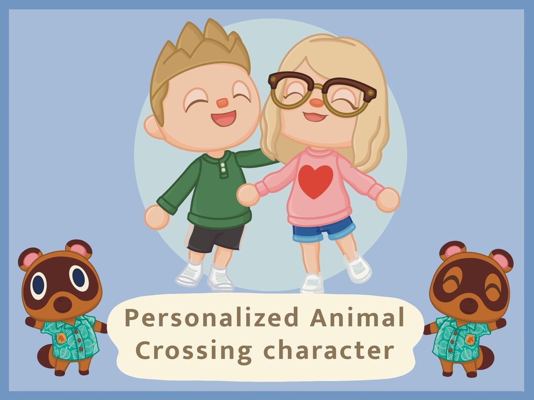 Personalized Animal Crossing Character Portrait From Picture - Etsy