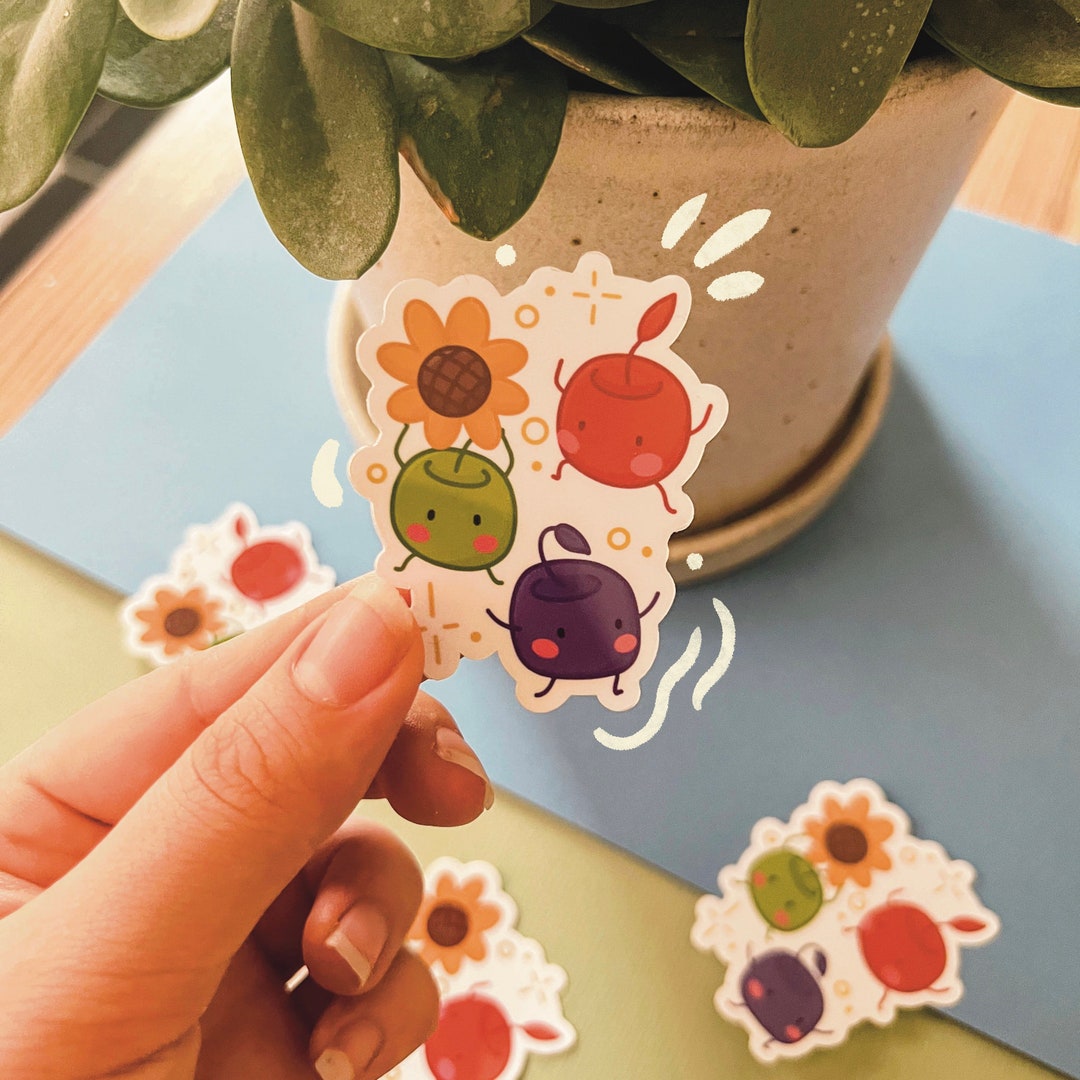 Junimo Stardew Valley Waterproof Vinyl Sticker - Etsy