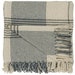Cream and Blue Check Throw - Etsy UK