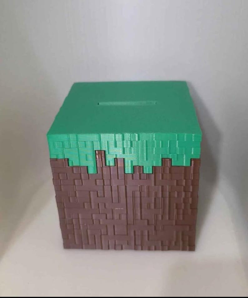 Minecraft Piggy Banks - Etsy