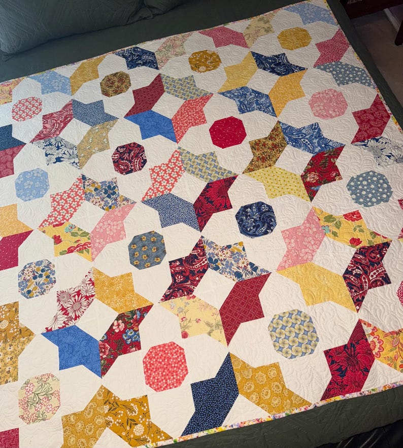 Custom Handcrafted All Cotton Lap Quilt - Etsy