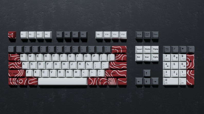 Blood Topo-104 PCS Cherry Keycap Good Shading Effect - Etsy