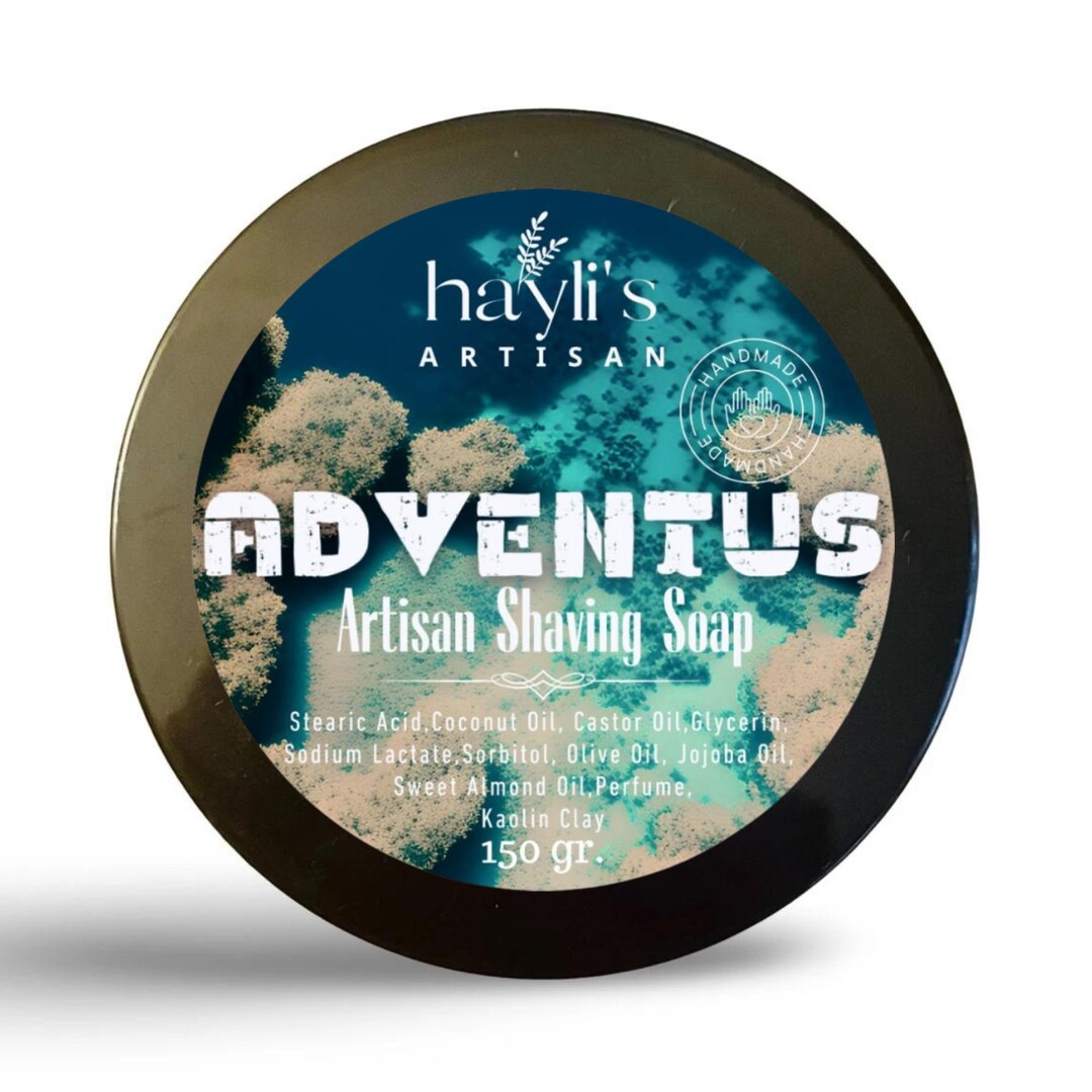 Vegan Shaving Soap Shea and Cocoa Butter Thick Lather Artisan Made by ...