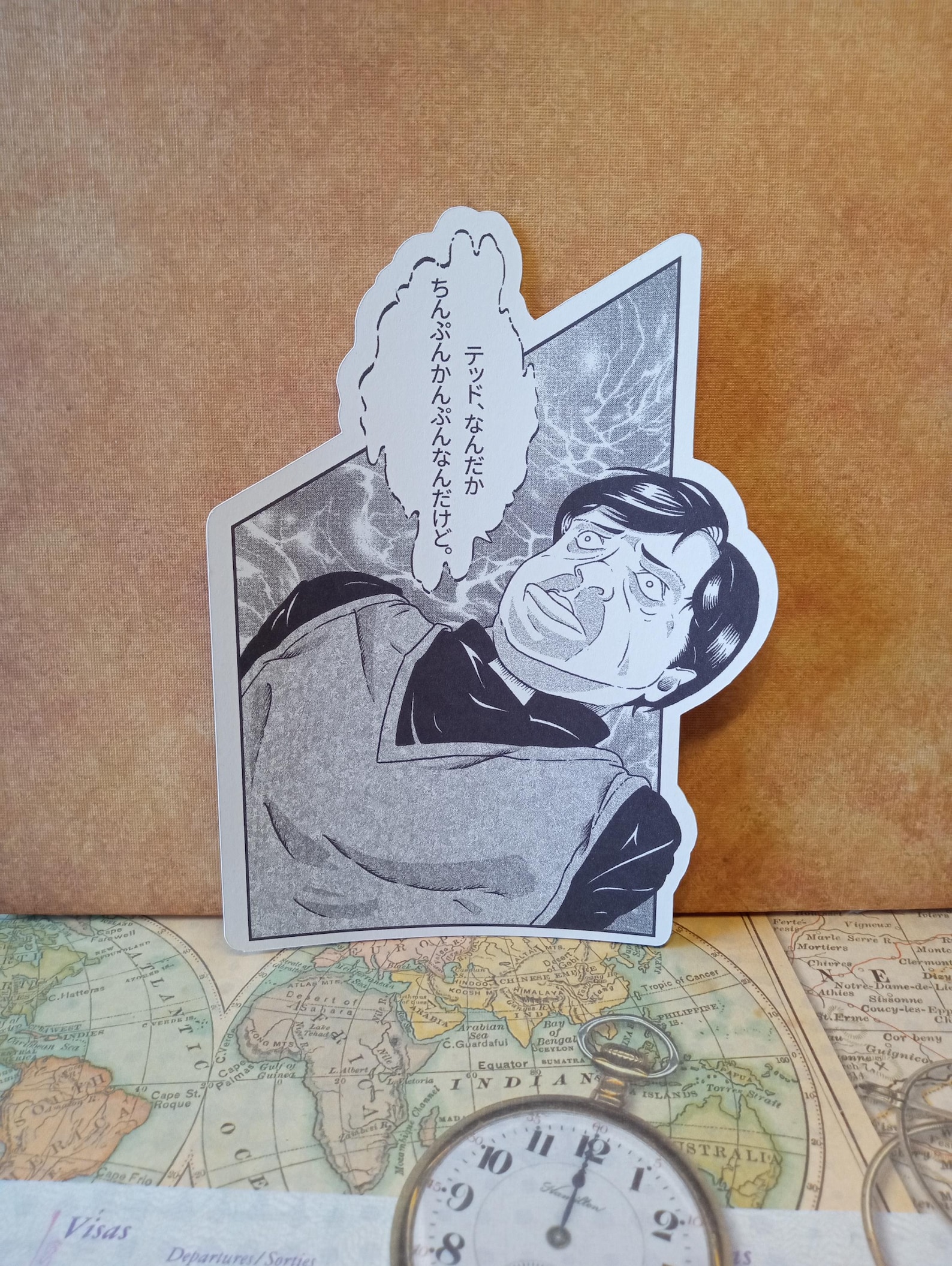 Father Ted - Dougal Manga Sticker: "i'm Hugely Confused, Ted." - Etsy