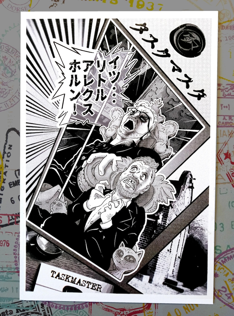 Taskmaster - Greg Davies & Little Alex Horne Manga Magnet: "it's ...