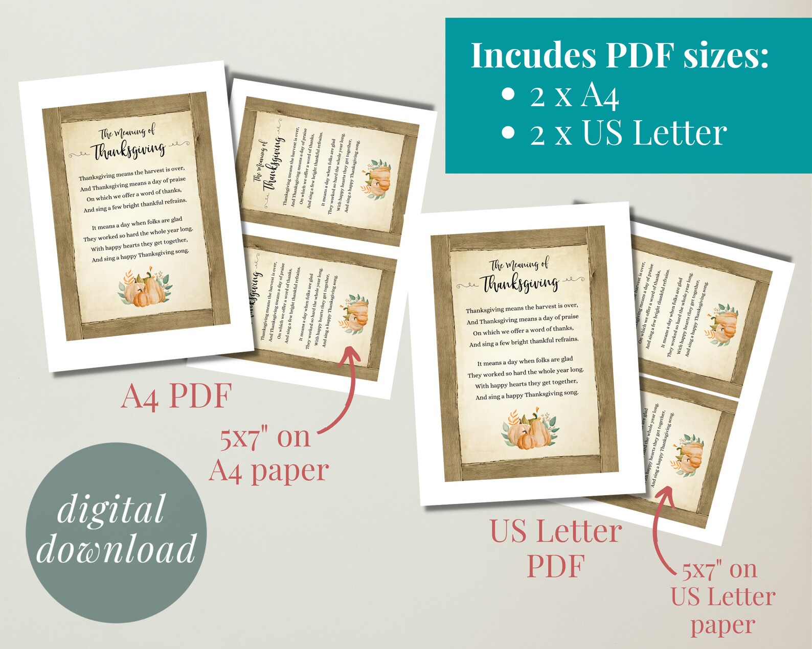 Printable Thanksgiving Poem Thanksgiving Decor Thanksgiving Table printable-thanksgiving-poem-thanksgiving-decor-thanksgiving-table
