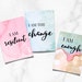 Printable Watercolor Affirmation Cards | Positive Affirmations | Self ...