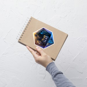 Dnd Sticker 'D20 Illustration' Dungeon Master, Dm Gift, Dungeons and ...