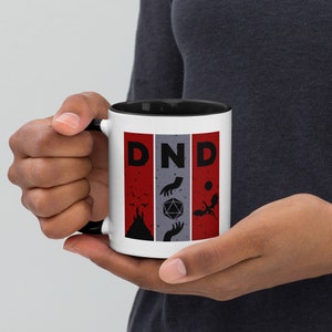Dnd Coffee Cup Dungeons and Dragons Themed Mug, DND Gifts, DM ...