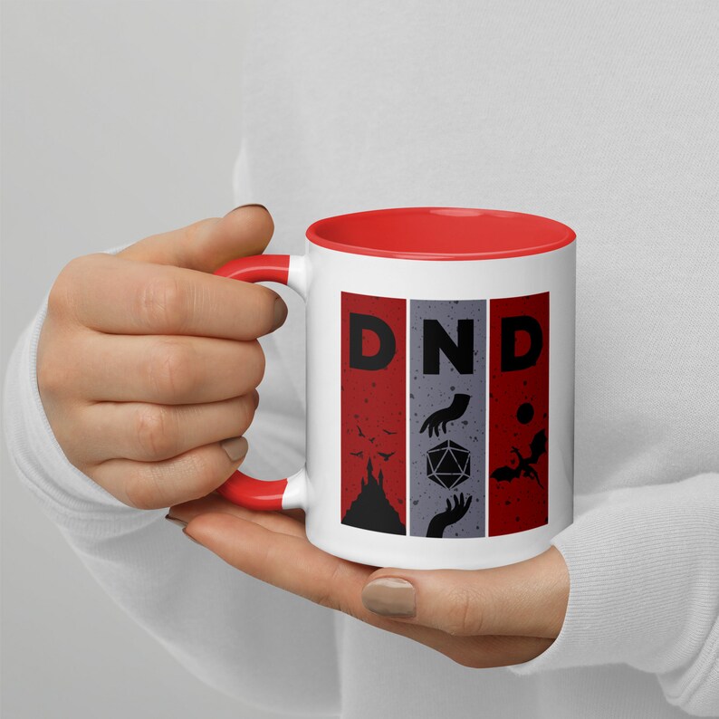 Dnd Coffee Cup Dungeons and Dragons Themed Mug, DND Gifts, DM ...
