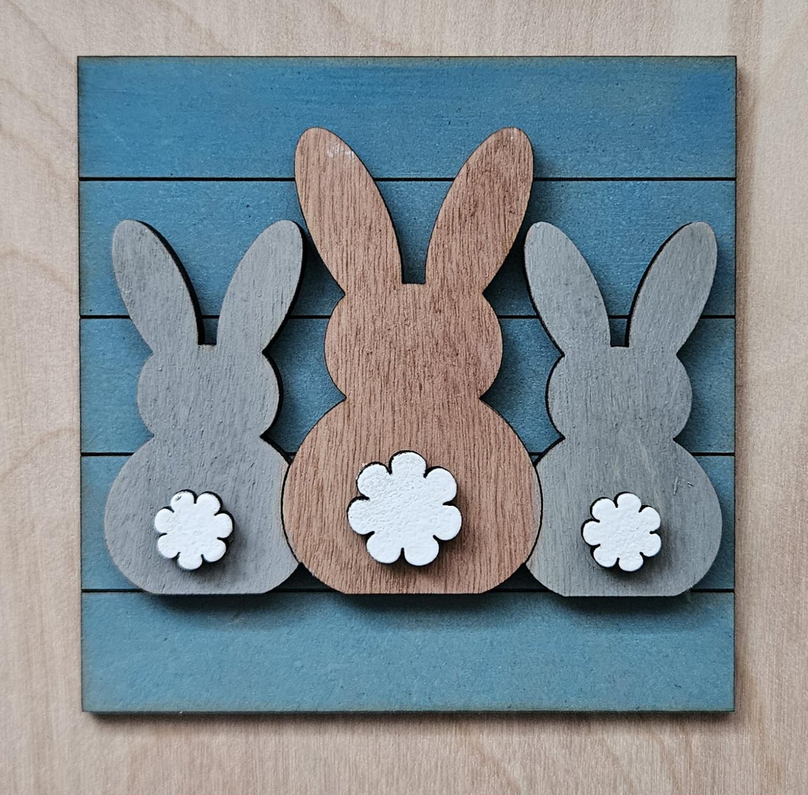 Easter Craft Blanks Set of 5 - Paint Your Own Shelf Sitters! Laser Cut ...