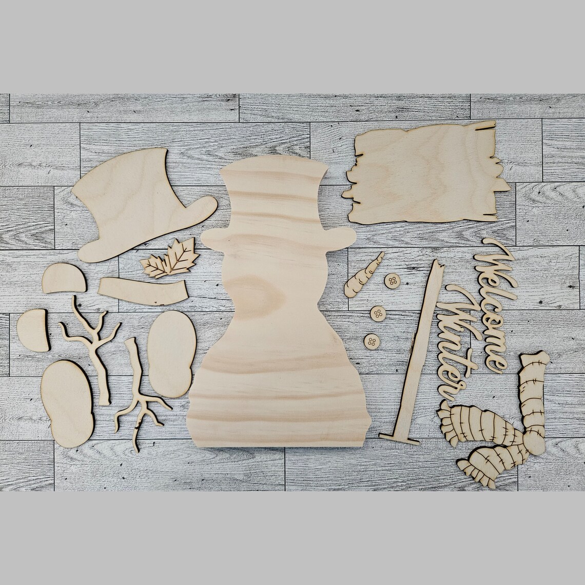 DIY Craft Kits, Complete Painting Kit, Wood Holiday Decor - Etsy